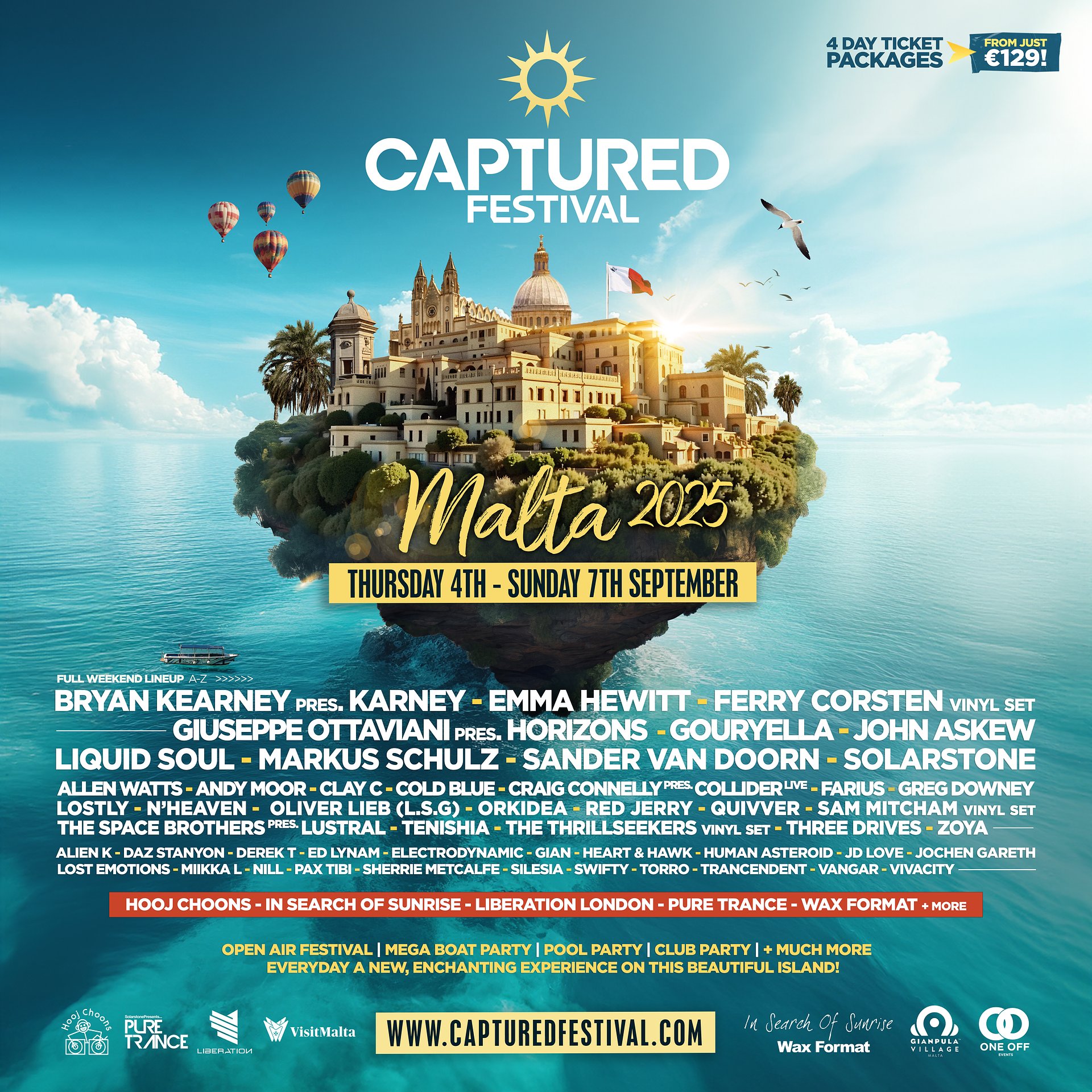 Captured Festival | Malta 2025 - Hello Trance